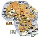 Interactive Physical Map of Africa, Maps of all African Countries